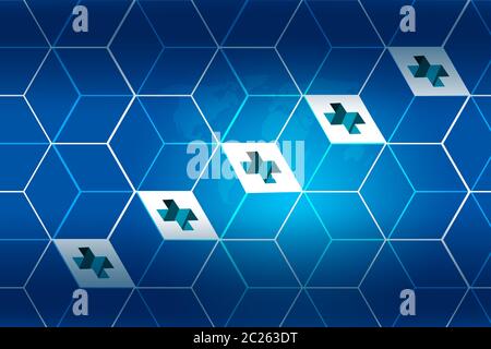 Medical abstract background, suitable for healthcare and medical news ...