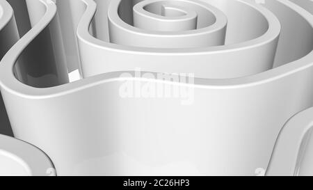 abstract gray figure. 3d render Stock Photo - Alamy