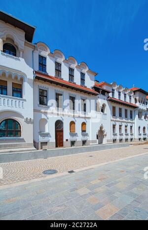 Romanian facade in Oradea city Stock Photo - Alamy