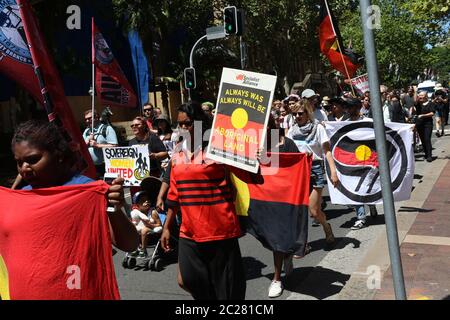 Aboriginal stolen generation march, Sydney, Australia Stock Photo - Alamy