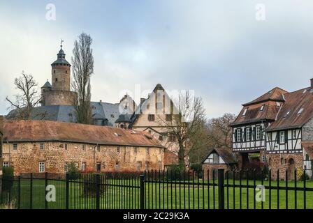 Castle in Büdingen, Germany Stock Photo - Alamy