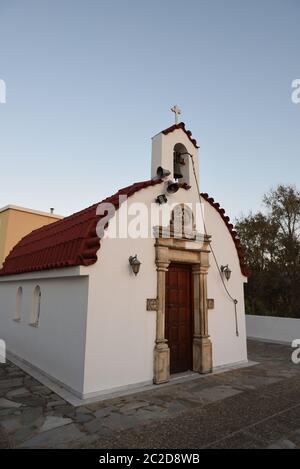 Church in Georgioupoli on Crete in Greece,Europe Stock Photo - Alamy