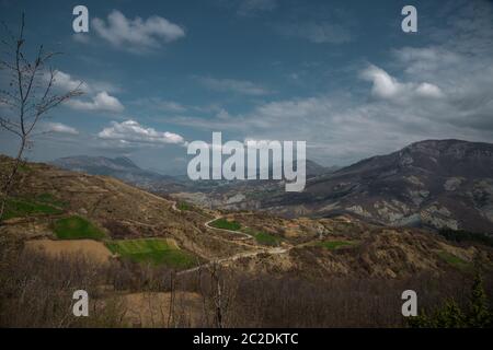 Funar village in Elbasan Stock Photo - Alamy