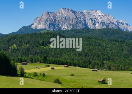 Hiking in Mittenwald surroundings Stock Photo - Alamy
