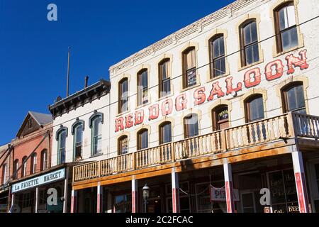 Red Dog Saloon, Virginia City, Historic Mining Village, Nevada, USA ...