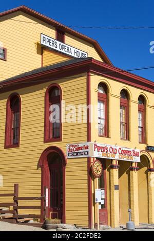 Opera House Historic Virginia City Bozeman Region Montana USA Stock ...
