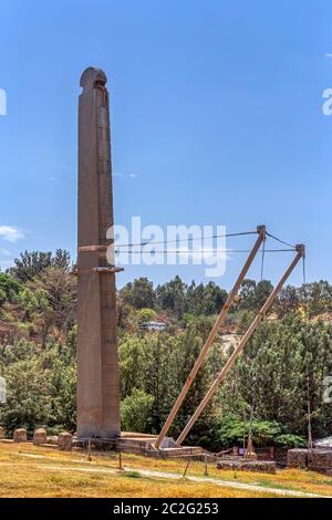 The tomb in Axum city, Ethiopia Stock Photo - Alamy