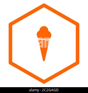 Ice cream and comb Stock Photo - Alamy