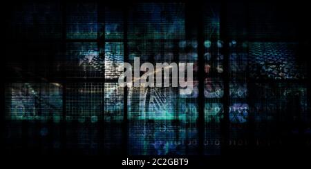 Embracing New Technology of the Future as Art Stock Photo - Alamy