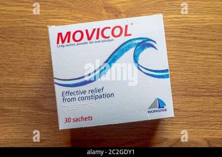 Movicol oral solution sachets, a laxative for constipation & faecal ...