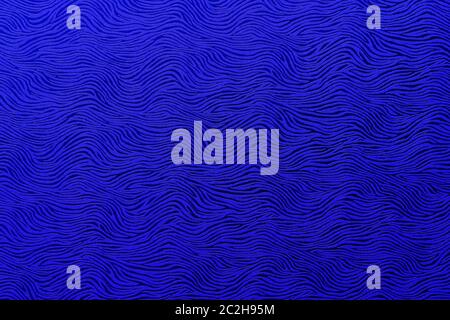 Abstract wavy royal blue pattern Stock Photo - Alamy