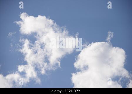 Clouds at the Spanish sky, Costa Blanca, Spain Stock Photo - Alamy