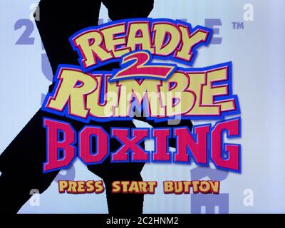 Ready 2 Rumble Boxing 2 - Sega Dreamcast Videogame - Editorial use only ...