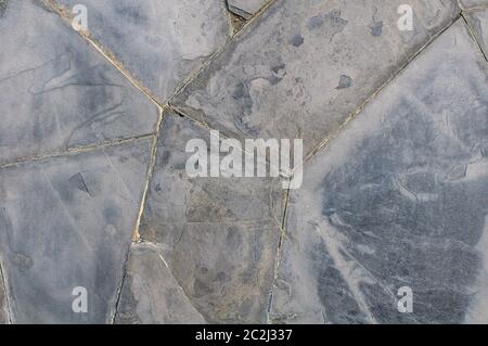 Stone wall background Wall made of cavern rock Stock Photo - Alamy
