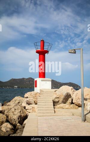 Signal, signaling of a port for instructions to ships Stock Photo - Alamy