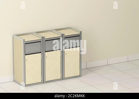 junk food trash inside fast food restaurant Stock Photo - Alamy