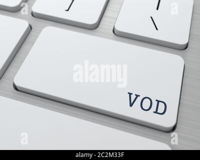 VOD. Information Technology Concept Stock Photo - Alamy