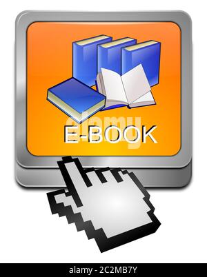 Bookmark icon isolated on 3d brown round button abstract illustration ...