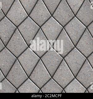 Gray Rhombus Pavement. Seamless Tileable Texture Stock Photo - Alamy