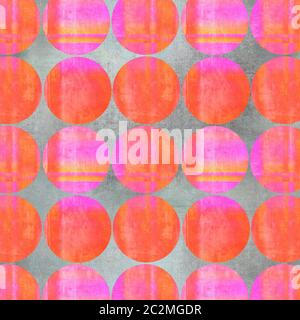 fancy dot pattern in pink and green colors Stock Photo - Alamy
