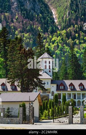 Caraiman Monastery in Busteni Mountains in Romania Stock Photo - Alamy