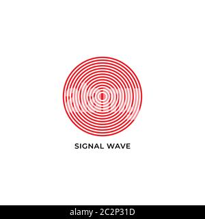 frequency wavelength logo vector Stock Vector Image & Art - Alamy