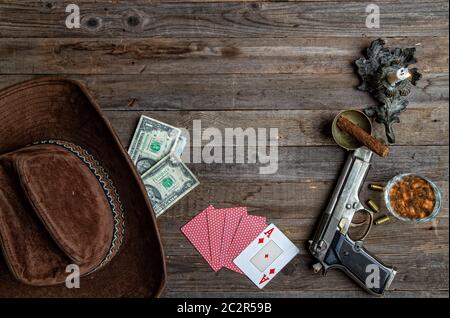 playing card gun Stock Photo - Alamy