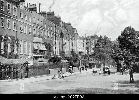 Cheyne Walk, Chelsea, London Stock Photo - Alamy