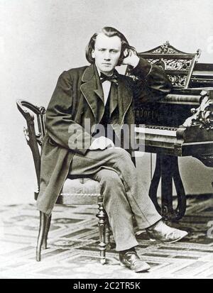 Johannes Brahms (1833-1897 Stock Photo - Alamy