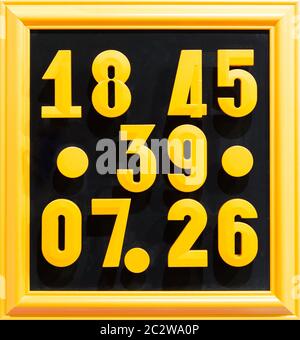 Number 2 - Collage of House Numbers Two Stock Photo - Alamy