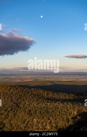 Landscape view seen within the Mount Kaputar National Park, New South ...