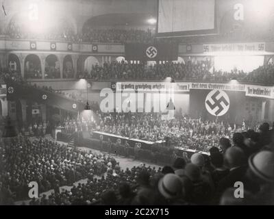 Rally in the Sports Palace Heinrich Hoffmann Photographs 1933 Adolf ...