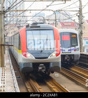 Shanghai metro, subway, China. Shanghai Metro Rapid Transit Subway ...
