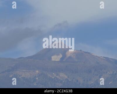 Photo Picture of the Beautiful Volcan Basaltic Mountain Stock Photo - Alamy
