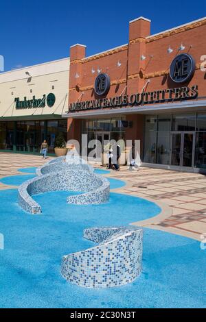 The Walk Outlet Shopping Mall, Atlantic City, New Jersey, USA Stock ...