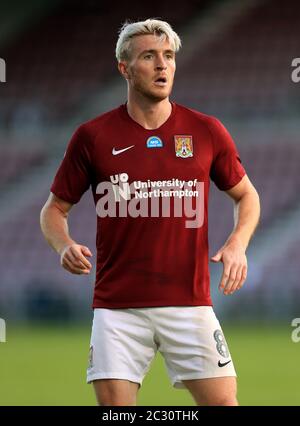 Northampton Town's Ryan Watson during the second half of the Sky Bet ...
