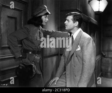 CLARK GABLE and HEDY LAMARR in COMRADE X 1940 director KING VIDOR ...