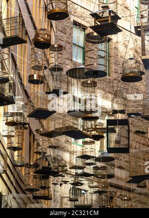 Bird cages - Forgotten songs - Sydney, Australia Stock Photo - Alamy