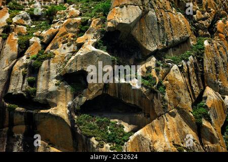 Stone mountain Quixadá Monoliths Natural Monument, formation of ...