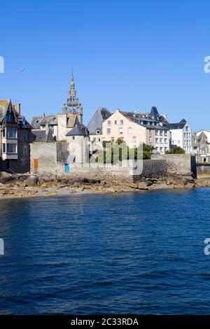 the town of Roscoff in coast of the north of France Stock Photo - Alamy