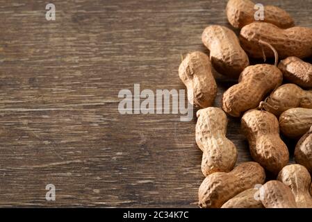 Peanuts in shell border Stock Photo - Alamy