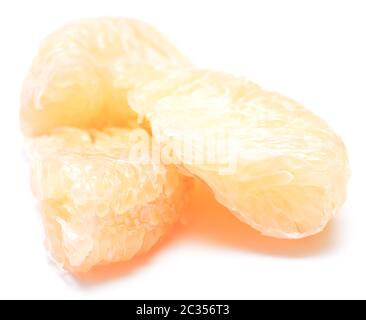 peeled and sliced pomelo Stock Photo - Alamy