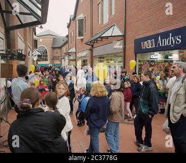 1996, The opening of Portland Walk Shopping Centre, Barrow in Furness ...