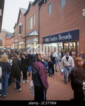 1996, The opening of Portland Walk Shopping Centre, Barrow in Furness ...