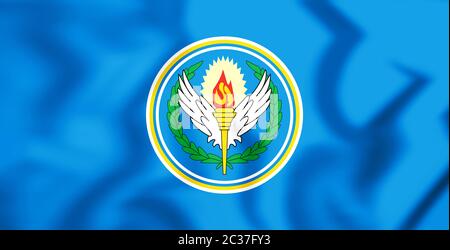 3D Flag of the CENTO. 3D Illustration Stock Photo - Alamy