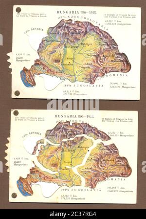 Map of partition of Yugoslavia Stock Photo - Alamy