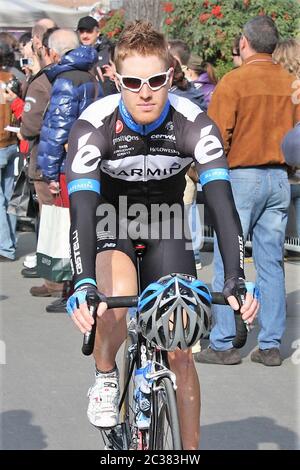 Tyler Farrar of Team Garmin-Cervelo during the Tirreno Adriatico 2011 ...