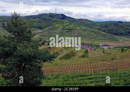oberbergen in the kaiserstuhl and the skull Stock Photo - Alamy
