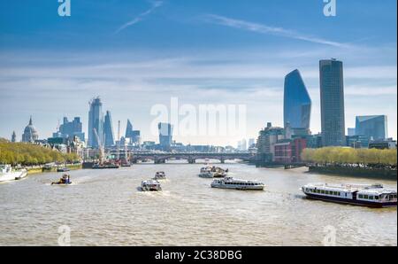 London along the Thames Stock Photo - Alamy