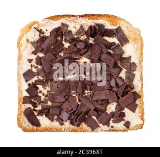 dutch sweet toast with butter and chocoladevlokken (topping from ...